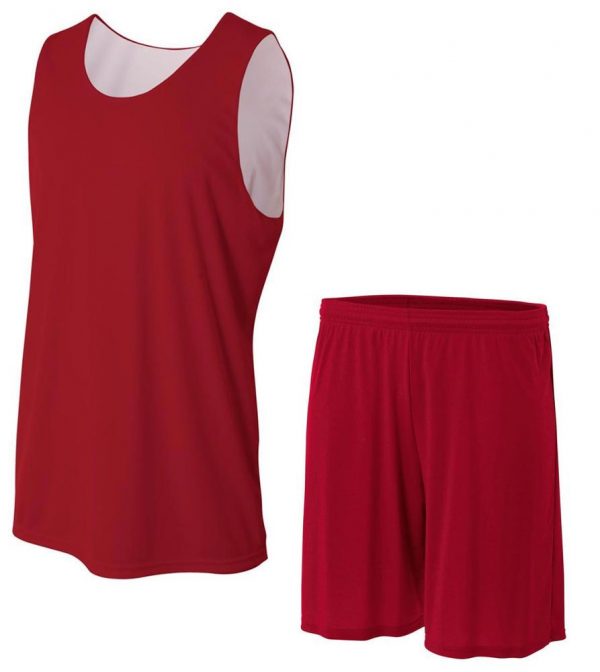 Cheap custom reversible blank plain basketball jerseys uniforms